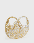 Gold Meleni Luxury Designer Bag | L'ALINGI